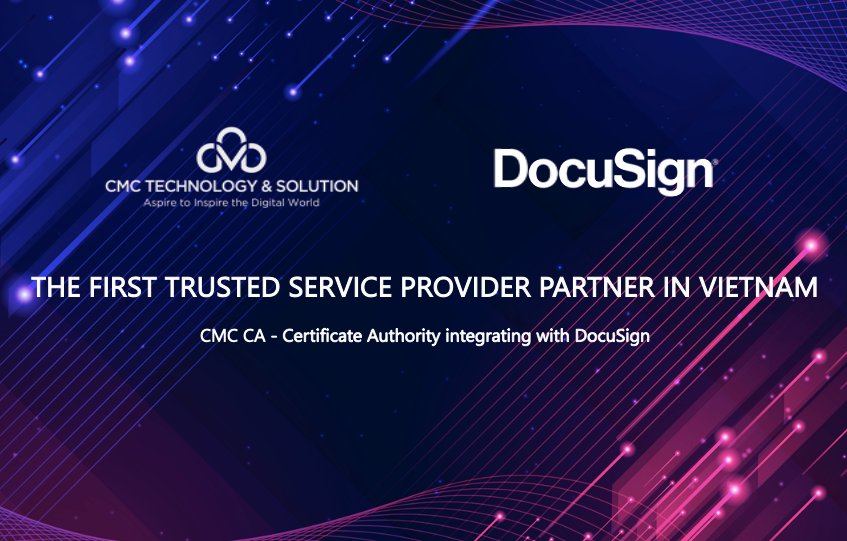 CMC TS is the first partner of Docusign to provide Docusign- integrated ...