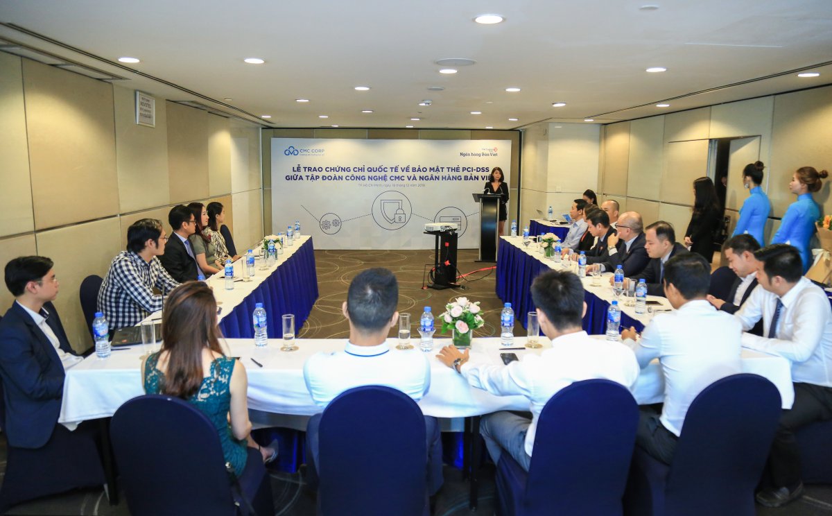 CMC Corporation granted PCI DSS certificate to Viet Capital Bank
